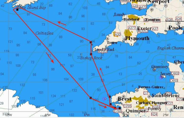 The race route | Mini Fastnet